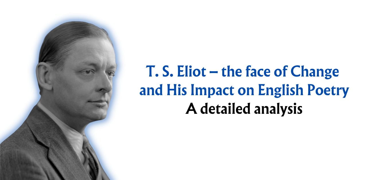T. S. Eliot, the poet who dominated the 20th-century English poetry ...